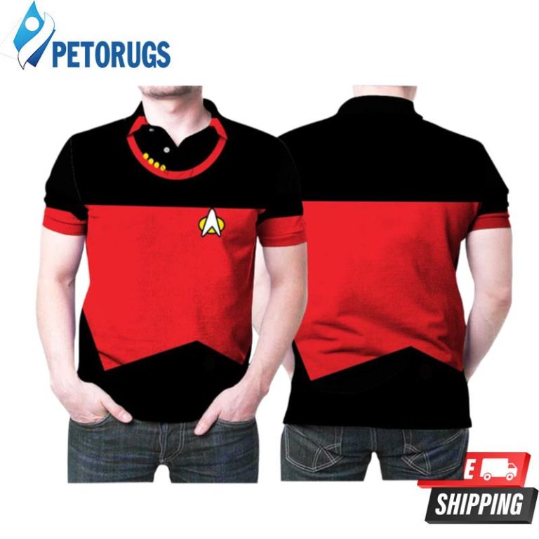 Star Trek Captain Uniform Costume Polo Shirt - Hot Sale 2026